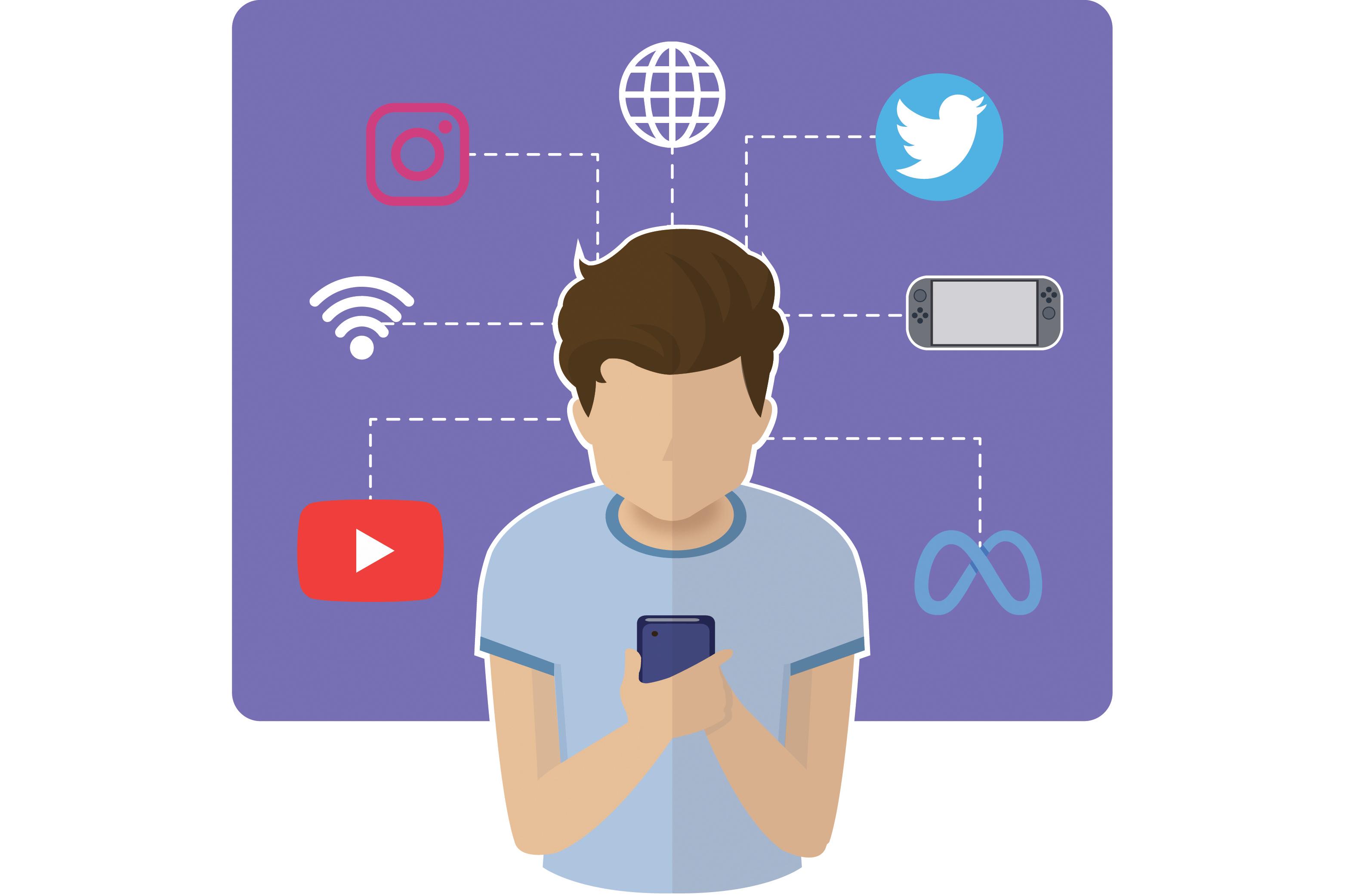 How does excessive internet use impact anxiety levels in teens and ...